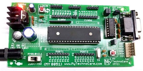 8051 Development Board Microcontroller Project Kit My Technocare