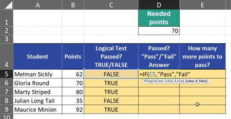 If Function And Logical Tests Excel And Adam