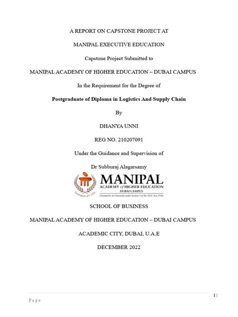 Capstone Project Sample Pdf Distance Education Educational Technology