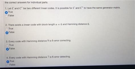 Solved The Correct Answers For Individual Parts 1 Let C