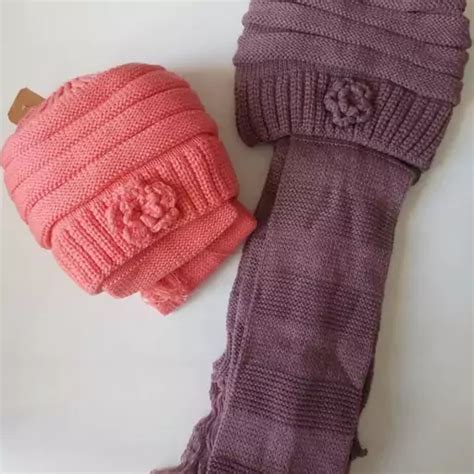 خرید و قیمت ست کلاه شال گردن دخترانه از غرفه فروشگاه کیف و لباس رز سفید