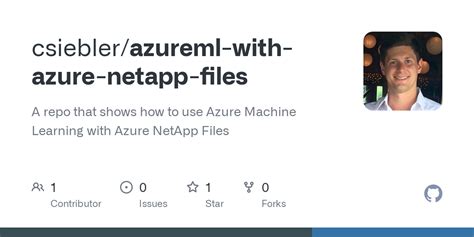 GitHub Csiebler Azureml With Azure Netapp Files A Repo That Shows How To Use Azure Machine