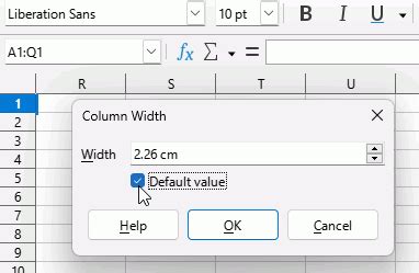 Cannot Unhide Columns In CALC Ver English Ask LibreOffice