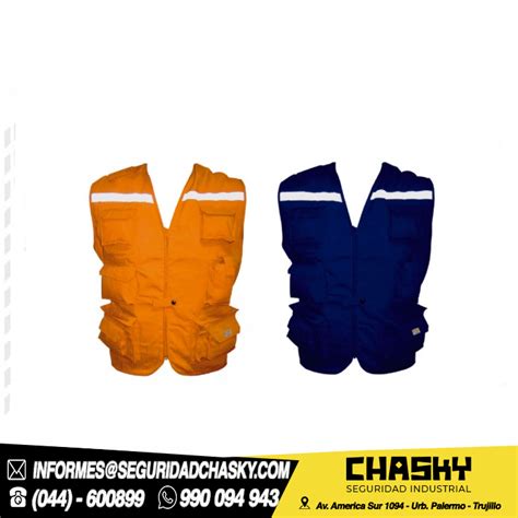 Chaleco Distribuidor Articulos De Seguridad Industrial Chasky Epp