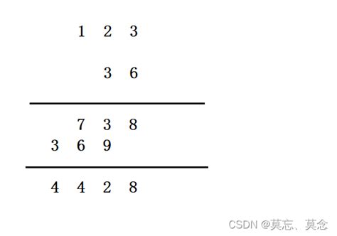 Leetcode43：字符串相乘算法实现 Csdn博客
