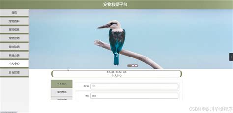 Java计算机毕业设计宠物救援平台(开题程序论文) Csdn博客 Java计算机毕业设计宠物救援平台(开题程序论文) Csdn博客