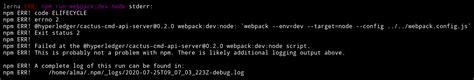 error when i launch the ci script · issue 239 · hyperledger cacti