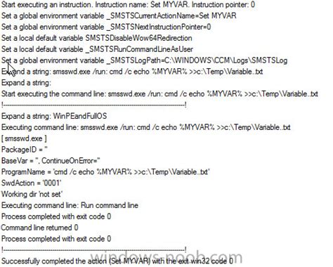 Task Sequence Custom Variable Configuration Manager 2012 Windows