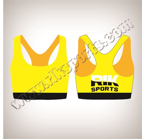Sublimation Bra Gym Weightlifting Training Workout
