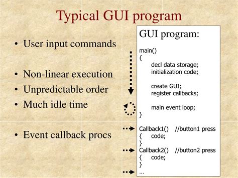 Ppt User Interface Programming In C Basics And Events Powerpoint