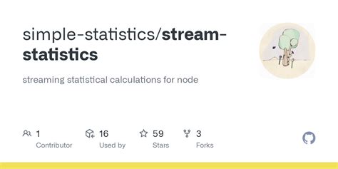 GitHub Simple Statistics Stream Statistics Streaming Statistical Calculations For Node