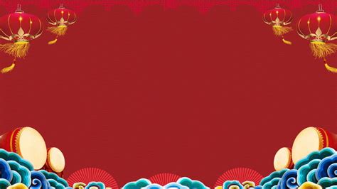전통적인 축제 신년 중국 배경 일러스트 레이션 축제 빨간색 전통 배경 일러스트 및 사진 무료 다운로드 Pngtree