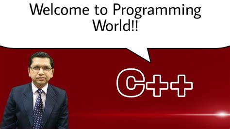 Welcome To Programming World C Introduction By Professor Pankaj Gupta Biit Youtube