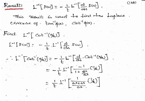 Tpgit Mathematics Inverse Laplace Transforms