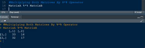 Matrix In R Arithmetic Operationmatrix Multiplication And Difference Between Operators And
