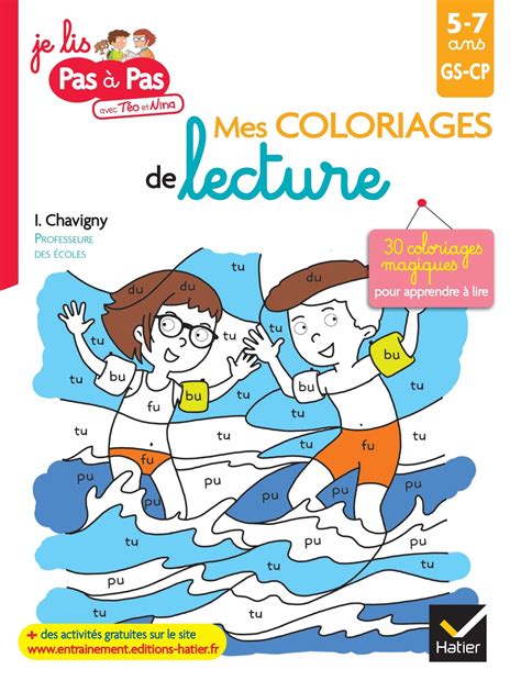 Mes Coloriages De Lecture Moyenne Et Grande Section