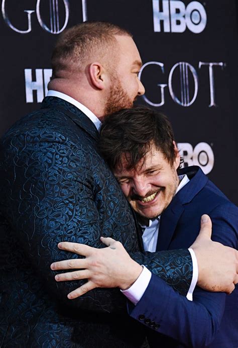Hafthor Bjornsson Pedro Pascal