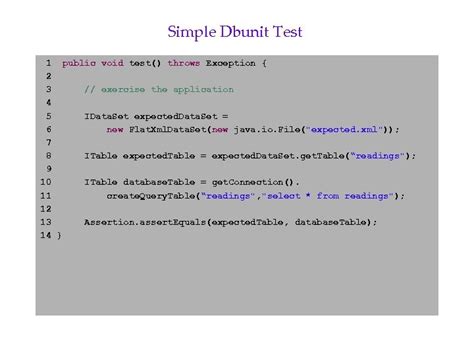 Testing Web Applications With Html Unit And Dbunit