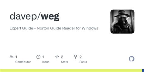 github davep weg expert guide norton guide reader for windows