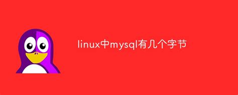 Linux中mysql有几个字节 美云