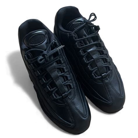 Nike Air Max 95 Og Big Bubble Leather Black Release Date Im0696 001 Rin