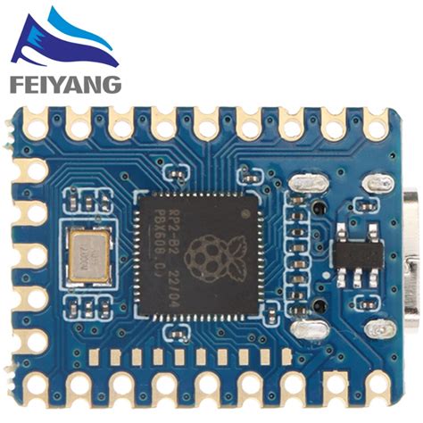 Rp2040 Zero Rp2040 โมดูลบอร์ดไมโครคอนโทรลเลอร์ Pico Dual Core Cortex M0 โปรเซสเซอร์ 2mb