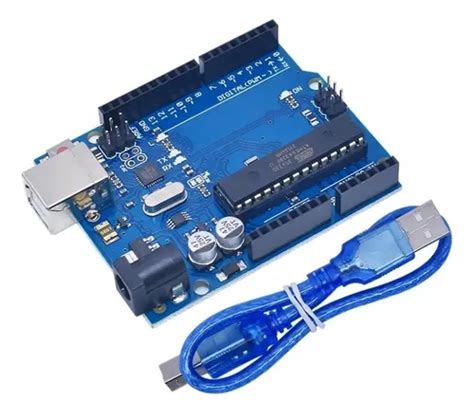 Placa De Desarrollo R3 Atmega328p Arduino Compatible Cuotas Sin Interés