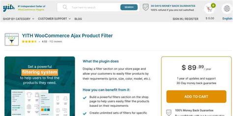 Yith Woocommerce Ajax Product Filter Premium Pluginsforwp