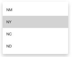 Feature Request Text Field Drop Down Menu Issue 603 Callstack