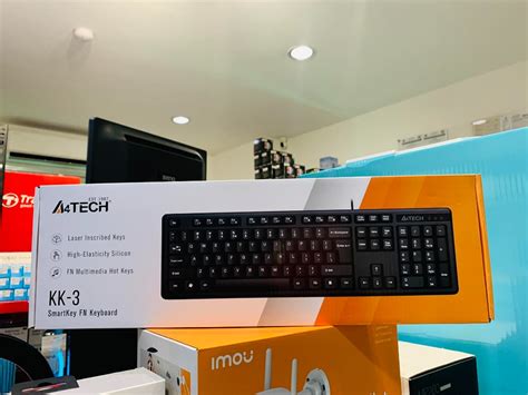 a4tech kk 3 wired keyboard black usb computers and tech parts and accessories computer keyboard