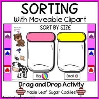 SORTING Sort By Many Different Attributes Google Slides Activity