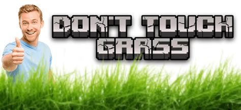 Dont Touch Grass Minecraft Map
