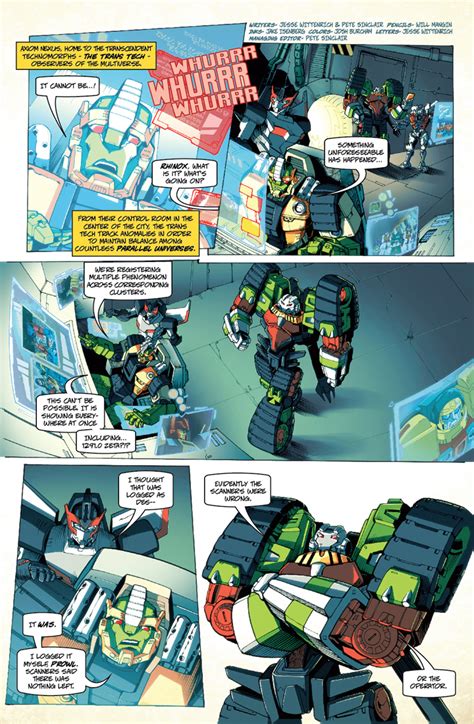Transformers Transtech Comic At David Bolin Blog