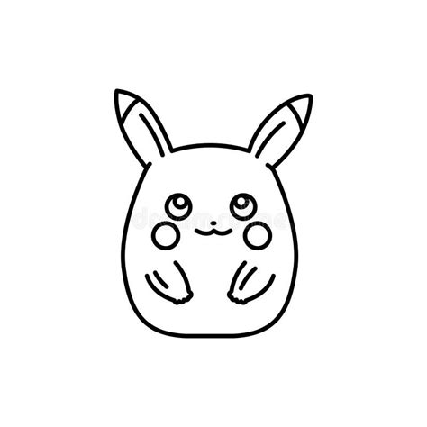 Pikachu Black And White