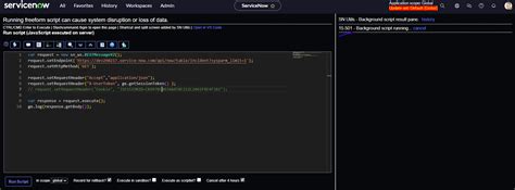 How To Make A Rest Call On The System For The System Servicenow Stack Overflow