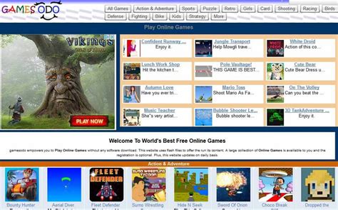Best Websites To Play Online Flash Games For Free