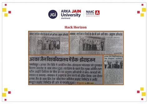 Hack Horizon Arka Jain University