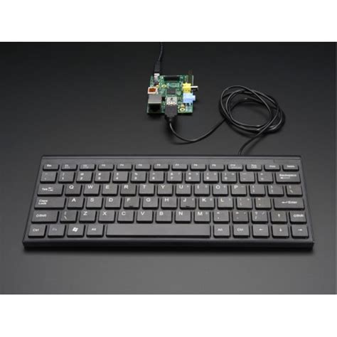 Mini Chiclet Keyboard Usb Wired Black