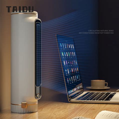 Taidu พัดลมทาวเวอร์แนวตั้งและแนวนอนพัดลมระบายความร้อนเดี่ยวแบบใช้งานได้สองแบบสำหรับสำนักงานพัดลม