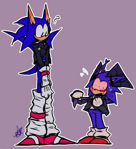 Rewrite And Satanos In 2024 Hedgehog Art Sonic Fan Art Character