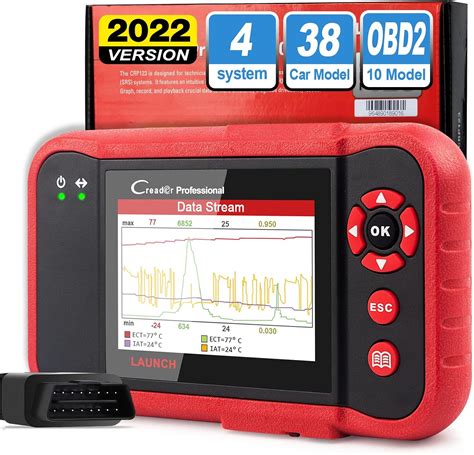 Launch Obd2 Scanner Crp123 Check Engine Abs Srs Transmission Code Reader Diagnostic Scan Tool