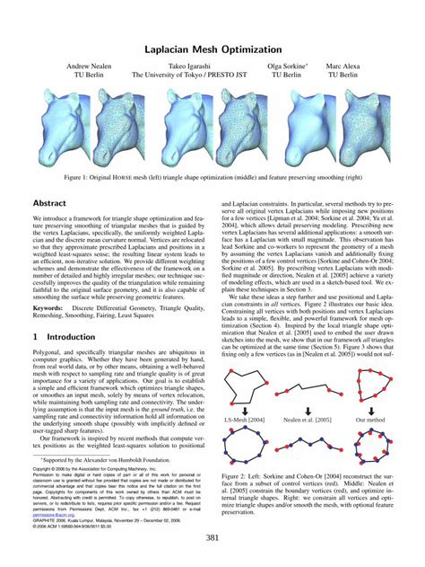 pdf laplacian mesh optimization dokumen tips
