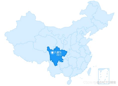 封装echarts China Map Geo实现dispatch触发geoselect事件高亮显示某个省份和城市，并定义复杂样式你挚爱的强