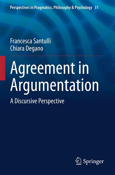 Buy Agreement In Argumentation A Discursive Perspective 31 Perspectives In Pragmatics