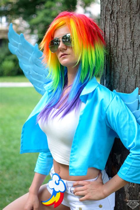 3240046 Safe Artistharuhiism Rainbow Dash Human Pegasus G4
