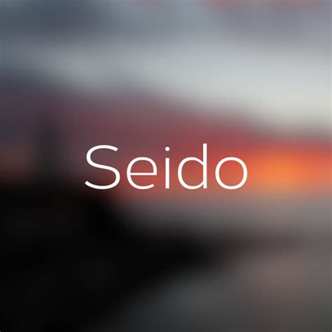 Stream Seido. music | Listen to songs, albums, playlists for free on ...