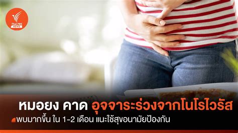 หมอยง คาด 1 2 เดือน พบอุจจาระร่วงจากโนโรไวรัสมากขึ้น Thai Pbs News ข่าวไทยพีบีเอส