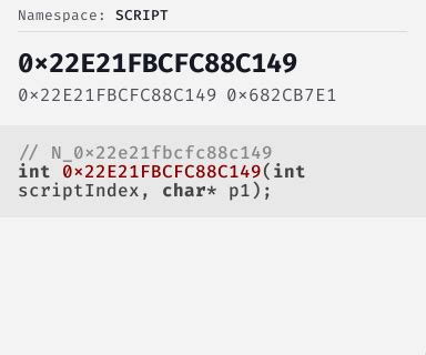 N X E Fbcfc C FiveM Natives Cfx Re Docs