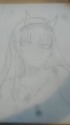 Zero Two Sketch R AnimeART