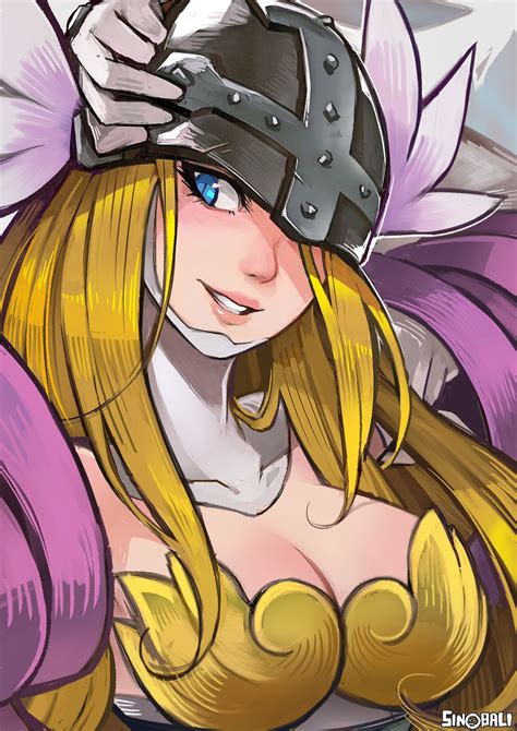 Angewomon Digimon Drawn By Sinobali Danbooru